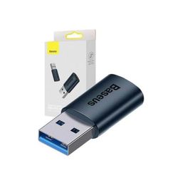 Baseus Ingenuity USB-A to USB-C adapter OTG (blue) USB-Hubs - USB 3.0 - 1 - Blau