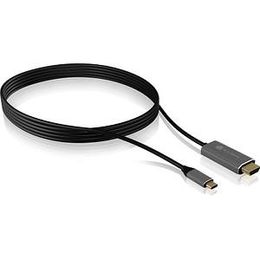 RaidSonic ICY BOX® RaidSonic ICY BOX® USB C/HDMI Kabel IB-CB020-C 1,8 m schwarz