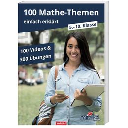 100 Mathethemen einfach erklärt - Buch plus Online-Kurs, Hochwertige Broschur