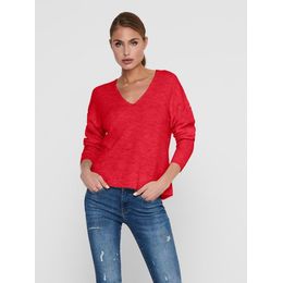 Jacqueline de Yong JDY Pullover in Rot - XS