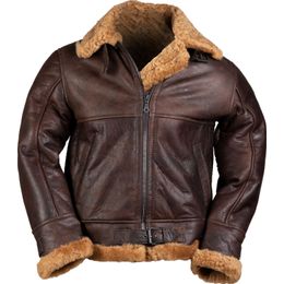 Mil-Tec US B46 Bomber, Lederjacke
