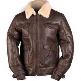 Mil-Tec US Navy A4 Bomber, Lederjacke