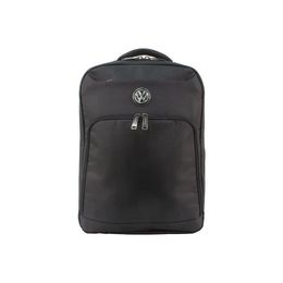 Volkswagen Cityrucksack Transmission, aus robustem Polyester-Material, schwarz