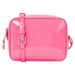 Tommy Jeans Mini Bag TJW ESS MUST CAMERA BAG PATENT, im praktischen Format, rosa