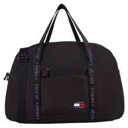 Tommy Jeans Weekender TJM DAILY DUFFLE, Reisetasch Handgepäcktasche Sporttasche Recycelte Materialien, schwarz