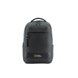 National Geographic Cityrucksack SHADOW, aus recycelten PET-Flaschen, grau