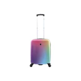 Saxoline® Koffer Rainbow, mit praktischem TSA-Zahlenschloss, bunt