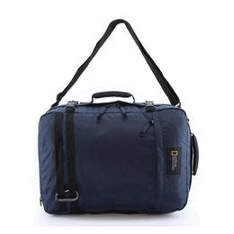 National Geographic Cityrucksack Hybrid, mit verstaubaren Trägern, blau