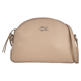 Calvin Klein Umhängetasche RE-LOCK SEASONAL CROSSBODY MD, mit Markenlogo Handtasche Damen Tasche Damen, grau