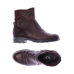 Mjus Damen Stiefelette, bordeaux, Gr. 36