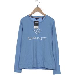 Gant Damen Langarmshirt, blau, Gr. 38
