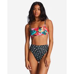 Billabong Crop-Bikini-Top »Islands Away Rev Zoe« Multi XS - Cup B Cup B XS Material: Peach Stretch-Mischgewebe aus...