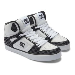 DC Shoes Sneaker »Pure High-Top« Black/White Monogram 13(47) 13(47) Leder-, Nubukleder- und/oder Wildlederobermaterial