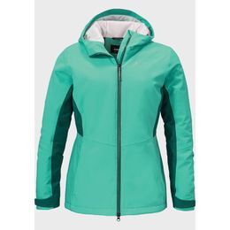 Sch&ouml;ffel SCH&Ouml;FFEL Outdoorjacke &raquo;Jacket Torspitze L&laquo; mit Kapuze 7290 - gr&uuml;n 40 40 Hohe Atmungsaktivit&auml;t und Feuchtigkeitstransport durch 10.000 MVTR