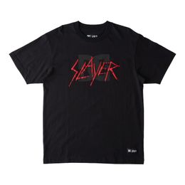 DC Shoes T-Shirt »Slayer« schwarz M M Stoff: Baumwollstoff