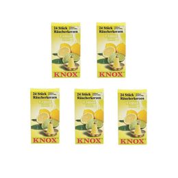 Knox Räuchermännchen 5 Päckchen Räucherkerzen- Lemon