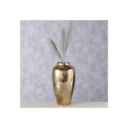 Boltze Dekovase "Glamla" aus Glas in gold H51cm