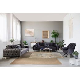 JVmoebel Wohnzimmer-Set Designer Wohnzimmer Set Sofagarnitur 3+3+1 Sitz Möbel Garnituren 3tlg.