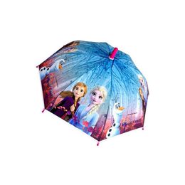 Disney Frozen Stockregenschirm Die Eiskönigin Anna und Elsa Kinder Mädchen Stock-Schirm Kuppelschirm