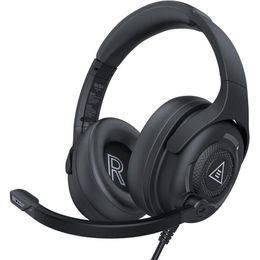 EKSA Gaming-Headset (PC Headset mit Mikrofon Over-Ear Wired Headphones
