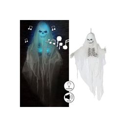 Cepewa Dekofigur Geist zum Aufhängen H350cm Styropor Halloween-Party Gespenst