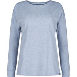 Skiny® Schlafshirt, Rundhals, für Damen, blau, 42