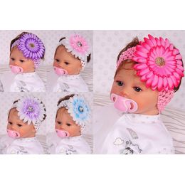 Stirnband Stirnband Haarband Kopfband für Baby und Kinder 0-12Mon Blume