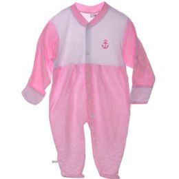 La Bortini Strampler Strampler Overall Schlafanzug für Babys und Kinder 92 98 104 aus reiner Baumwolle