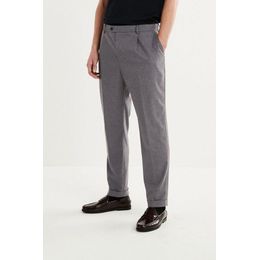 next Anzughose Relaxed Fit Anzug mit Hahnentrittmuster: Hose (1-tlg)