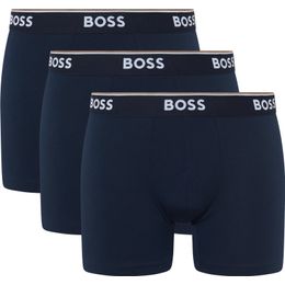 BOSS Pants, Logo-Bund, für Herren, blau, M