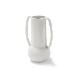 Tchibo Vase - Creme - Porzellan