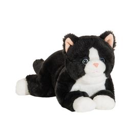 HERMANN TEDDY ORIGINAL Hermann Teddy - Kuscheltier SCHLENKERKATZE (30 cm) in schwarz