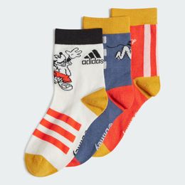 Adidas Disneys Micky Maus Socken, 3 Paar