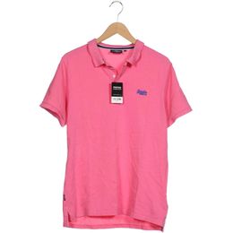 Superdry Herren Poloshirt, pink