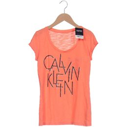 Calvin Klein Damen T-Shirt, pink, Gr. 34