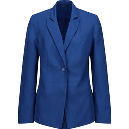 Damen Blazer leicht ausgestellte Form royalblau, Gr&ouml;&szlig;e 50