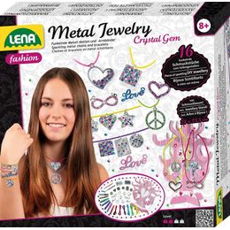 LENA® Metal Jewelry Crystal Gem, Faltschachtel