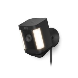 Ring Spotlight Cam Plus, Plug-in, Black