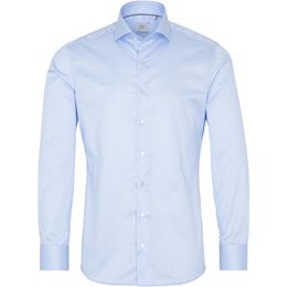 1863 by Eterna Businesshemd, Slim Fit, Haifisch-Kragen, für Herren, blau, 42