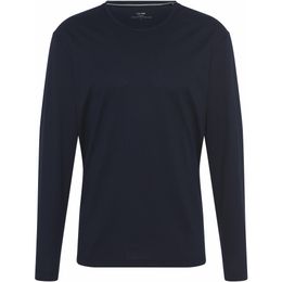 Calida Longsleeve, Rundhals, für Herren, blau, XL