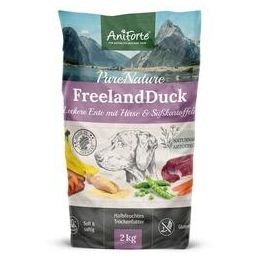 AniForte Trockenfutter FreelandDuck - Leckere Ente mit Hirse 2000 g