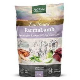 AniForte Trockenfutter FarmsLamb - Herzhaftes Lamm mit Süßkartoffeln 7 kg