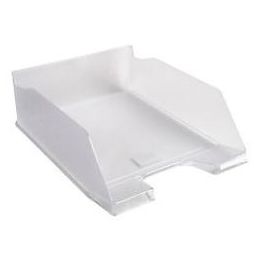 Exacompta Briefablage Classic 11523D Polystyrol 750 Blatt Transparent 10,3 x 25,5 x 34,7 cm 4 Stück