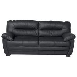 2,5-Sitzer COTTA "Royale" Sofas Gr. B/H/T: 190cm x 86cm x 90cm, NaturLEDER, schwarz