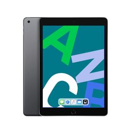 Apple iPad 7 (10,2") 32 GB Wi-Fi + Cellular - Space Grau (Zustand: Neuwertig)
