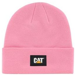 CAT® CAT Strickmütze Label Cuff pink