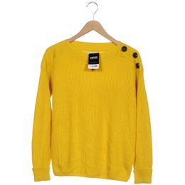 Heine Damen Pullover, gelb, Gr. 36