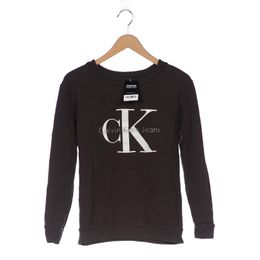 Calvin Klein Jeans Damen Sweatshirt, grau, Gr. 36