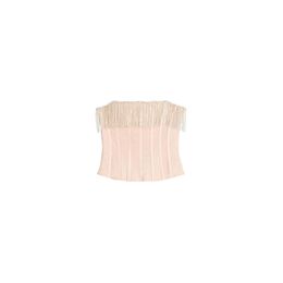 Bershka Top Damen Gr&ouml;&szlig;e XS beige