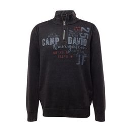 CAMP DAVID Pullover Herren Gr&ouml;&szlig;e XL marine / braun / schwarz
